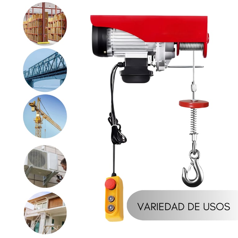 GENERICO Tecle Electrico 1200kg Izaje O Levante 220v 1800w | falabella.com