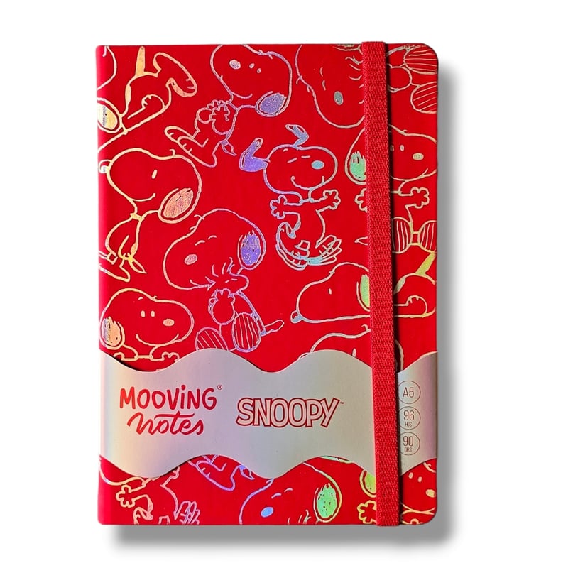 MOOVING Libreta A5 21x15 Tapa Dura Snoopy Peanuts | falabella.com