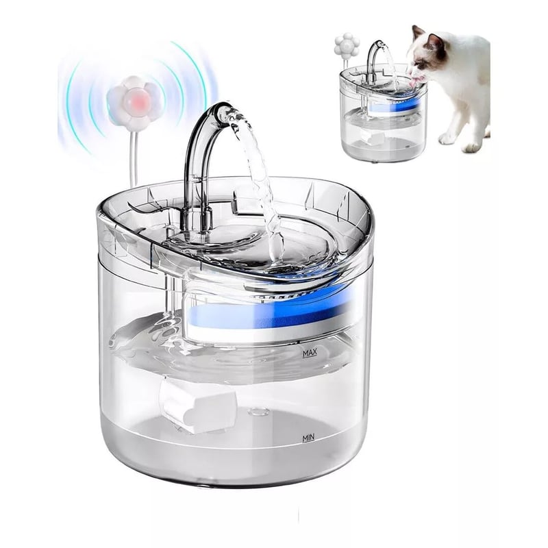 Bebedero Dispensador Agua Automatico Gatos Perros Con Sensor | Sodimac ...