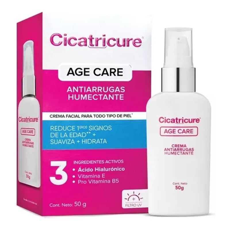 GENOMMA LAB Cicatricure Crema Antiarrugas Humectante Age Care 50 Gr ...