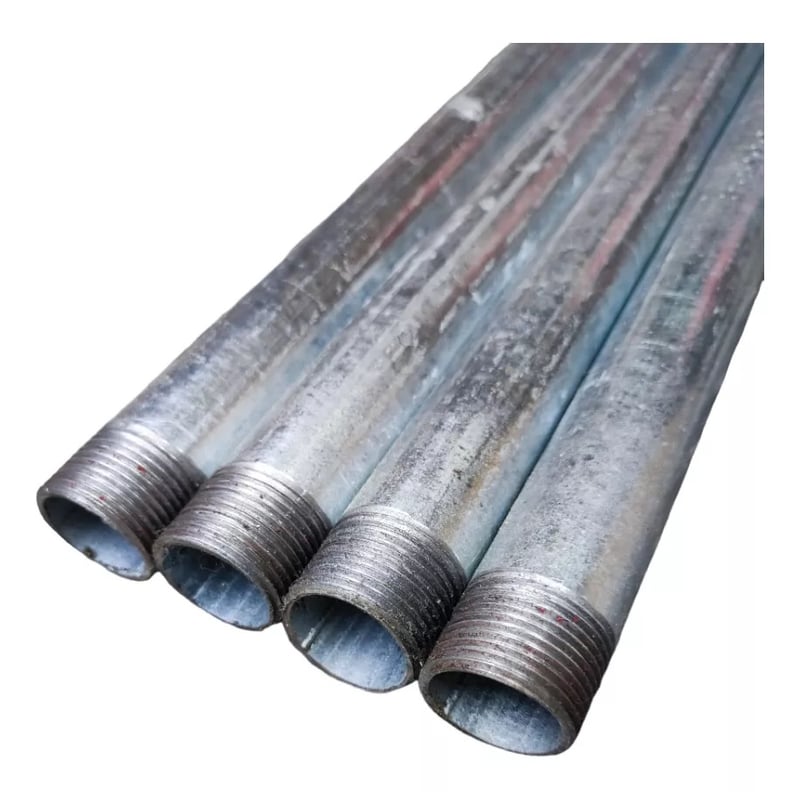 4 Tubos Galvanizados De 1.2mt Para Prensa Tubo 3/4 Hilo Npt | Sodimac ...