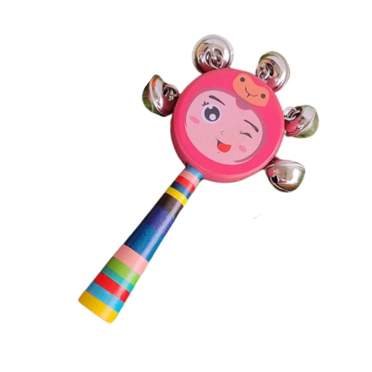 Cascabel Sonajero de Madera Instrumento Juguete para Niños | Sodimac ...