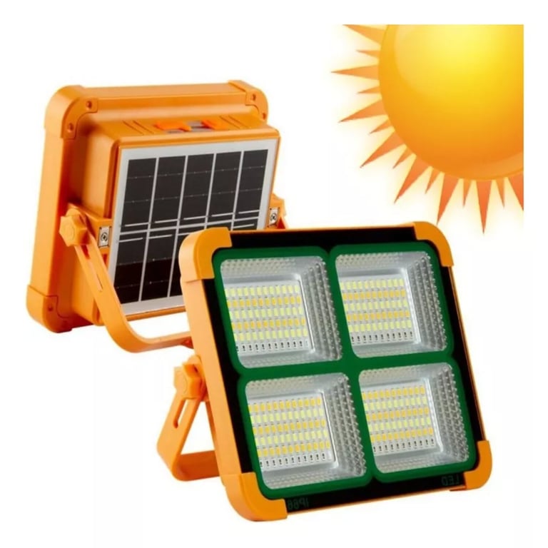 JM IMPORT Foco Solar Reflector Led Ip66 Recargable 500w | falabella.com