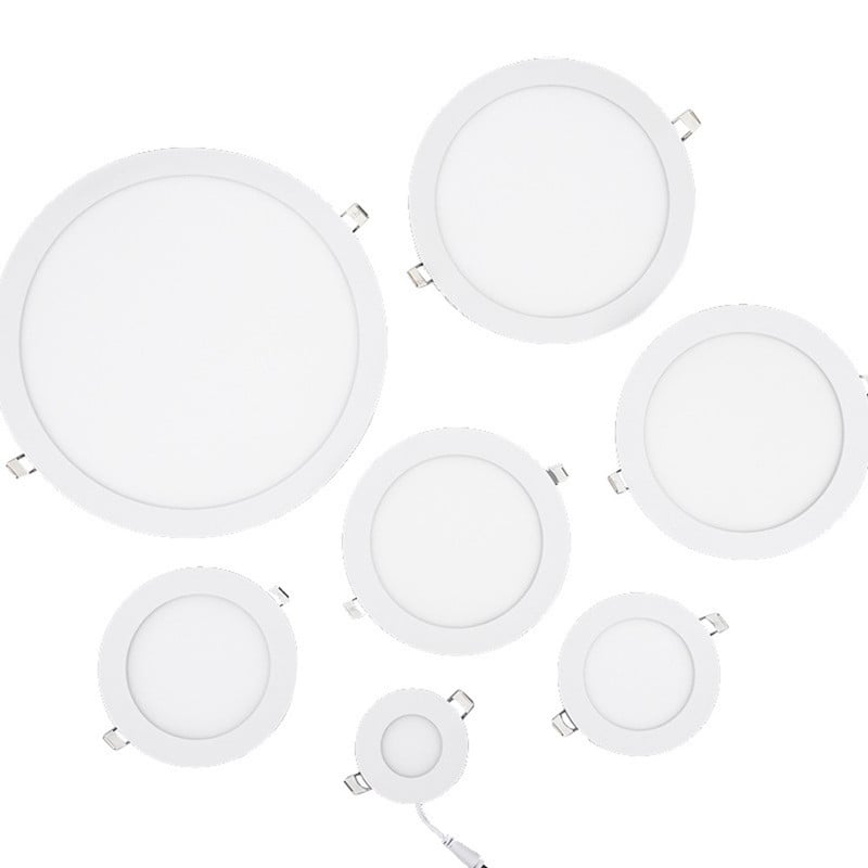 GENERICO Lampara Panel LED Superficial Cuadrada Redonda 24W Lau ...