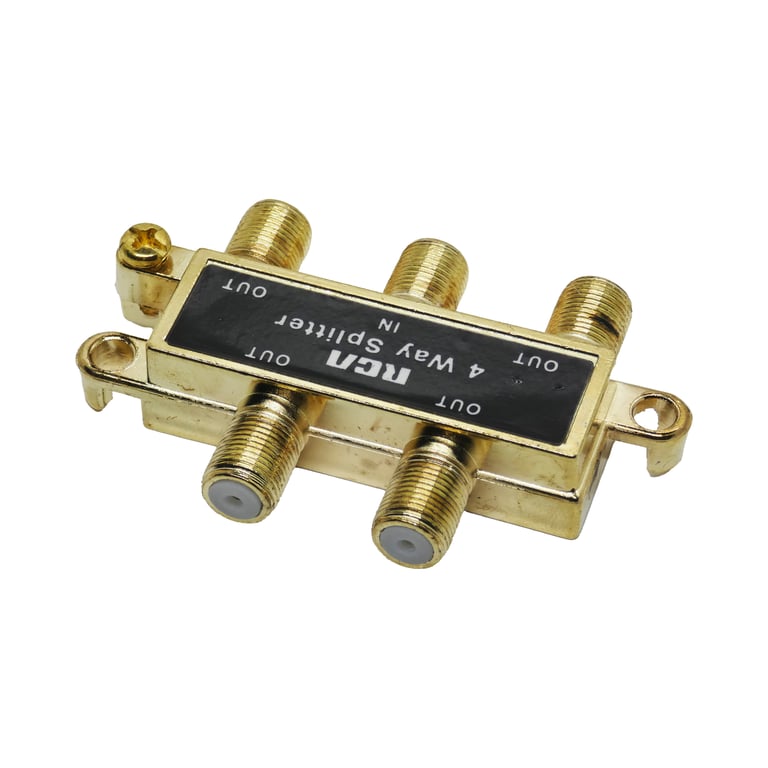 RCA Splitter Coaxial 1x4 rca - Tv Cable | falabella.com