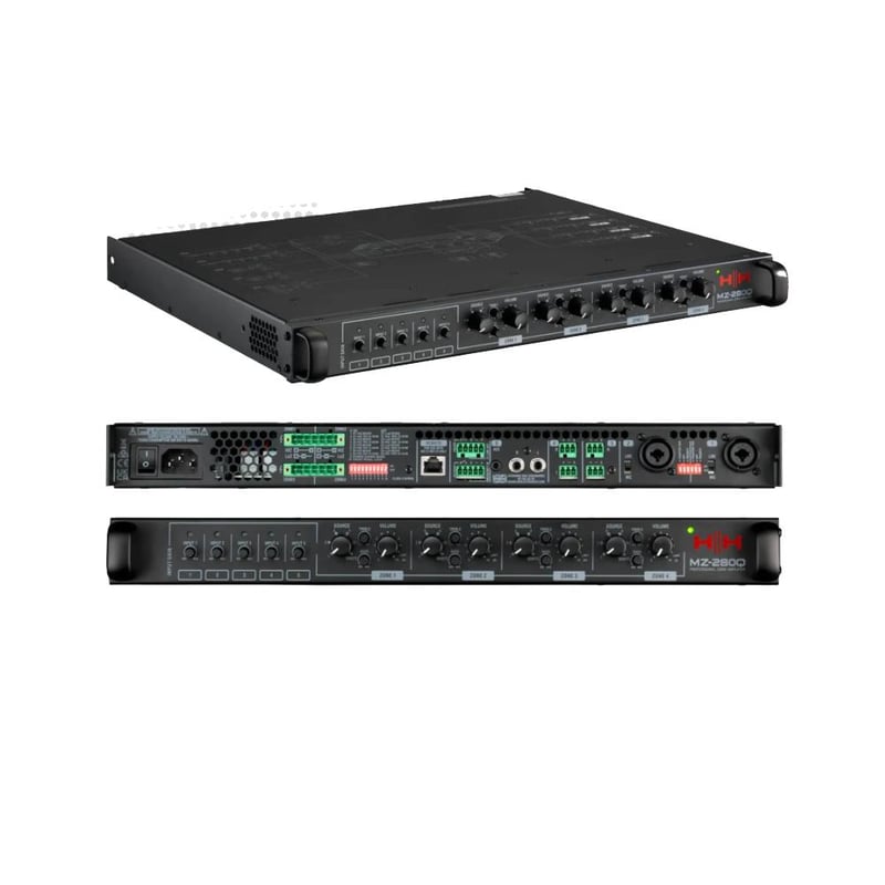 HH AUDIO Amplificador de instalación HH MZ-280Q 4 x 280W RMS PB-F3 ...