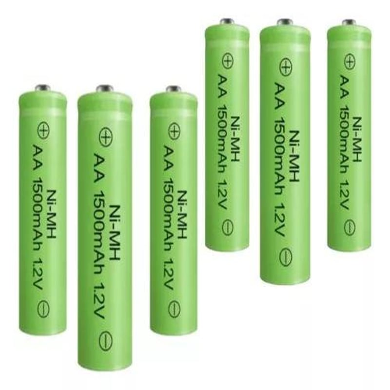 GENERICO Pack de 6 Pilas Solares AA para Adornos y Accesorios ...