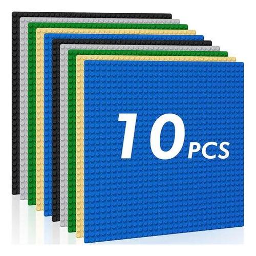 GENERICO Set de 10 Placas Base Compatibles para Lego de 32x32 Puntos ...