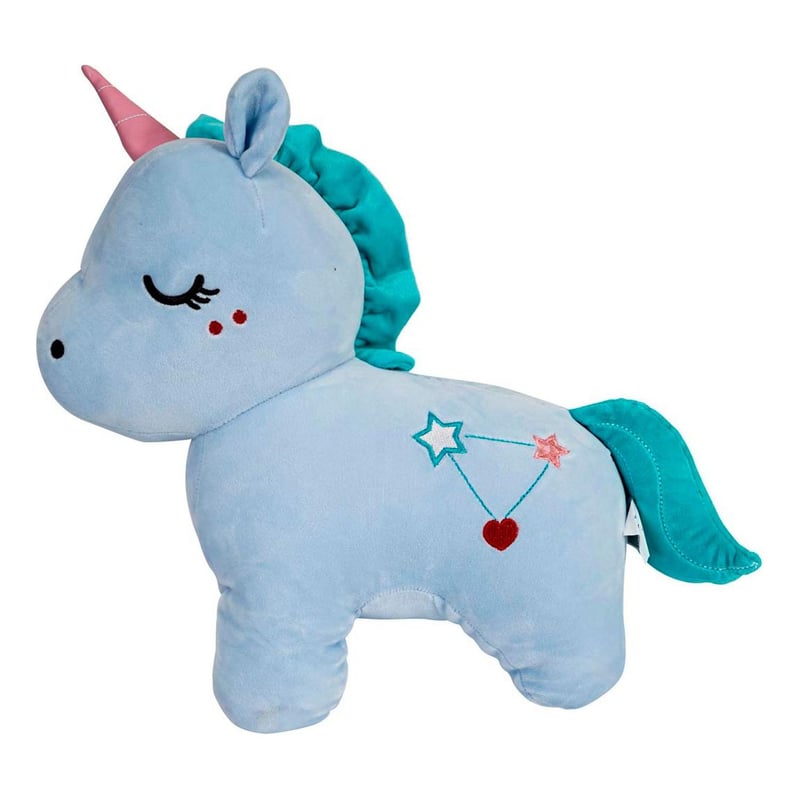 GENERICO Unicornio Pony Peluche Suave Felpa Tonos Pasteles - Celeste | falabella.com