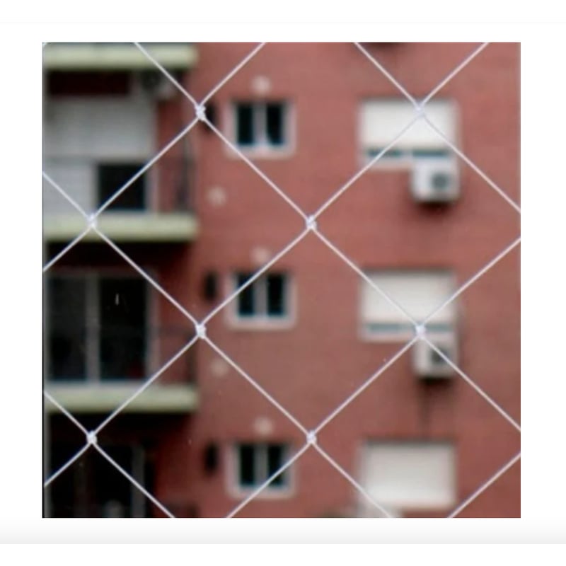 RESISTEX Malla Seguridad Balcón 2Mts x 5Mts Grosor 06mm Transparente ...