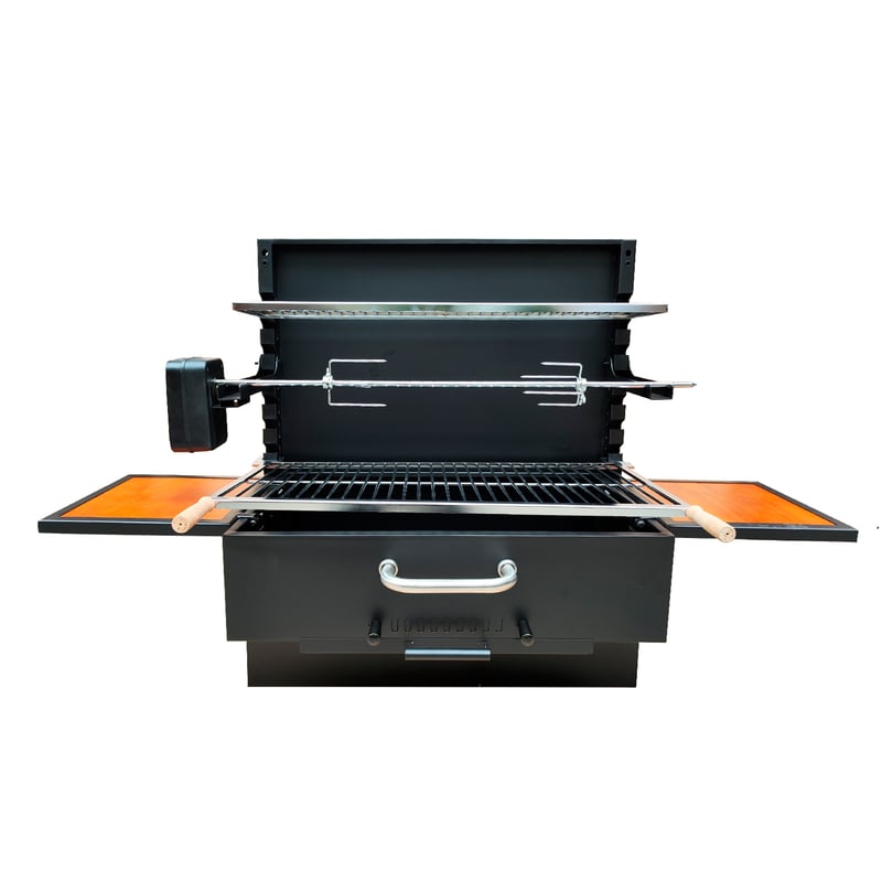 BBQ GRILL Parrilla BBQ Grill Carbón Mural Plegable Arizona | falabella.com