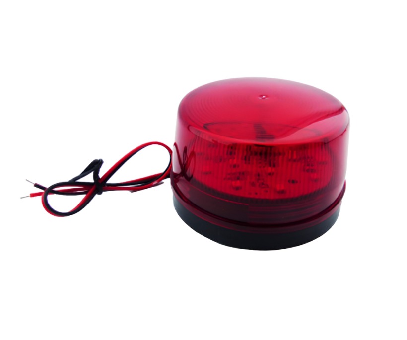 OEM BALIZA LED STROBO 15 LED MINI ROJA 12 VOLT IDEAL PARA ALARMA ...