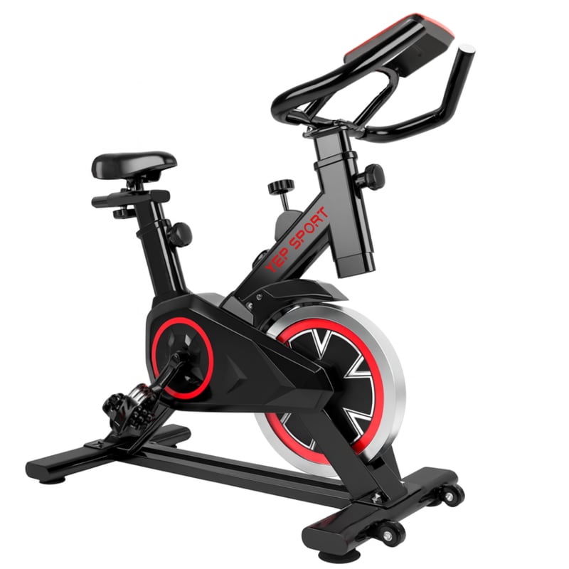 Bicicleta Spinning Estática Con Monitor Yepsport Black | Sodimac ...