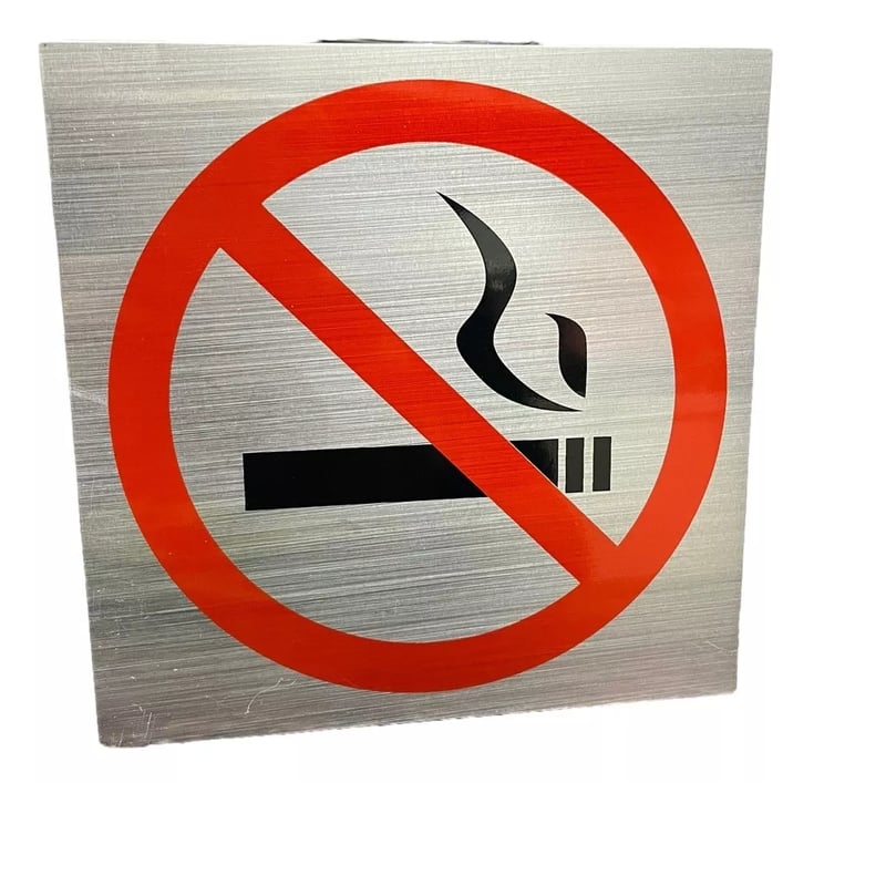 GENERICO Señalética No Fumar Logo Rigida 14cm X 14cm | falabella.com