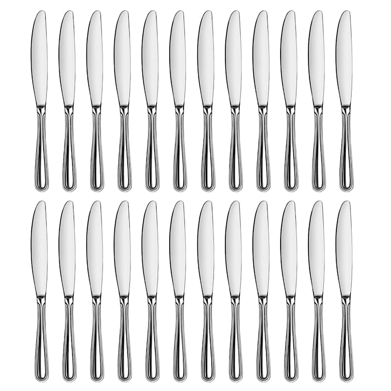 WOLFEN Juego de 24 Cuchillos de Mesa Acero Inoxidable | falabella.com