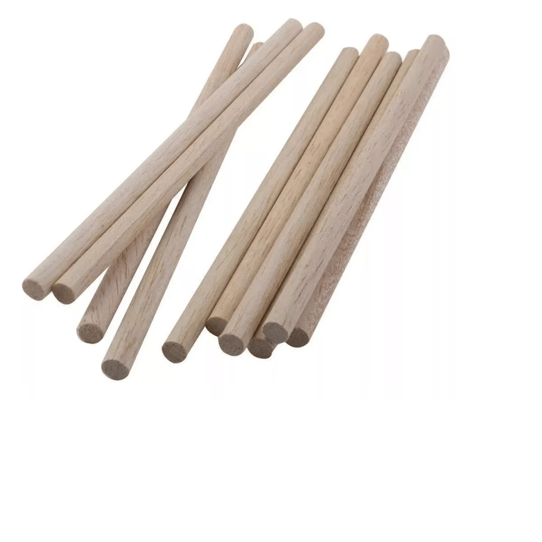 Palos Redondos De Madera 12x300mm - 4 Unidades | Sodimac Chile