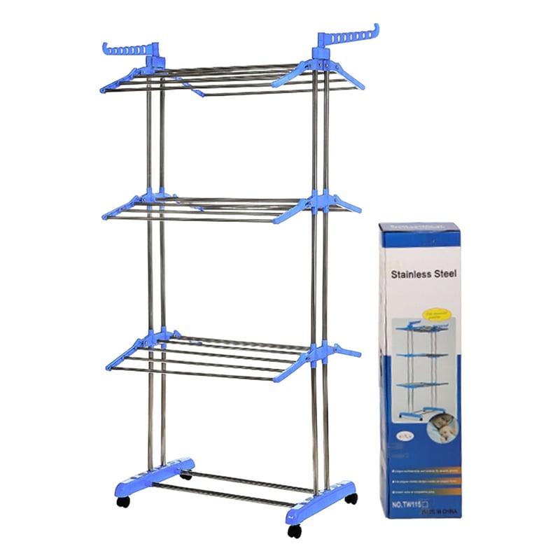 GENERICO Tendedero Organizador Colgador Ropa Plegable Secador Ropa ...