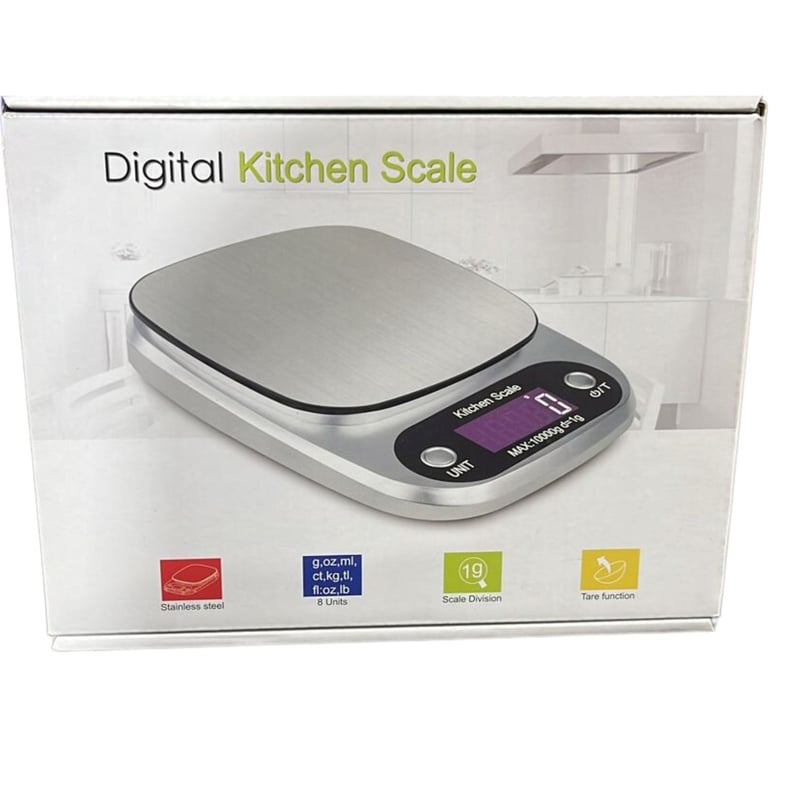 GENERICO Balanza Digital De Cocina 5 Kg Para Preparaciones Reposteria ...