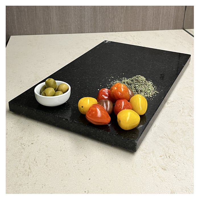 Tabla Aperitivo Granito Negro San Gabriel 40x23 cm | Sodimac - Falabella