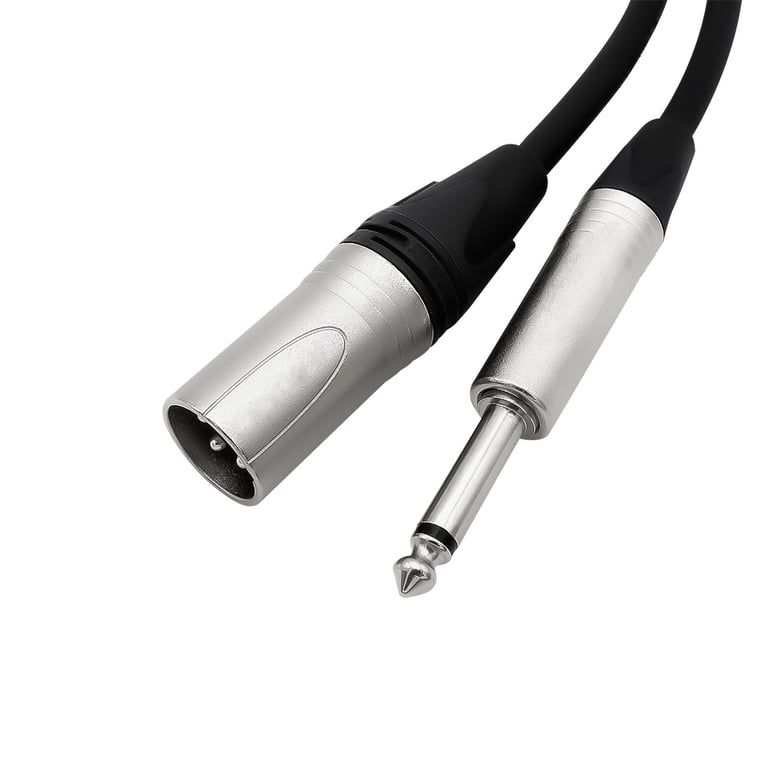 ULINK Cable de audio XLR macho a Plug mono de 3m UL-MIC-XJ4003 ...