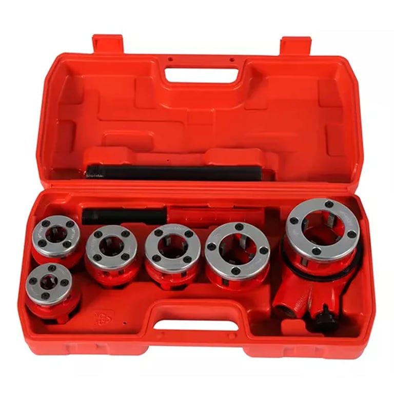 Set Juego De Terrajas Manual Para Tubo 6 Piezas 1/2 - 1 1/4 | Sodimac ...