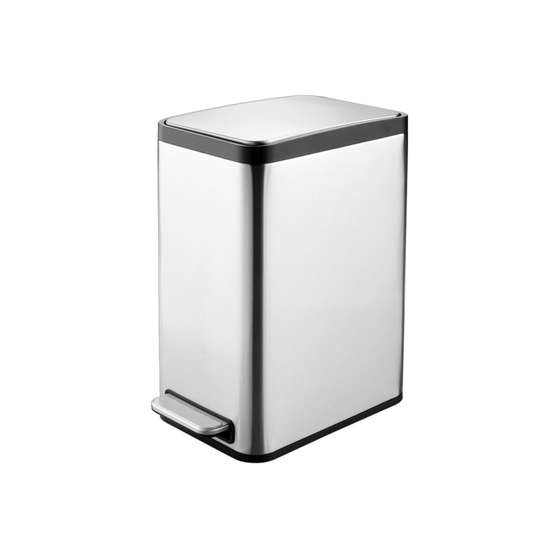 IGPRO Basurero 15L Metalico Acero Inoxidable 1 Pedal | falabella.com