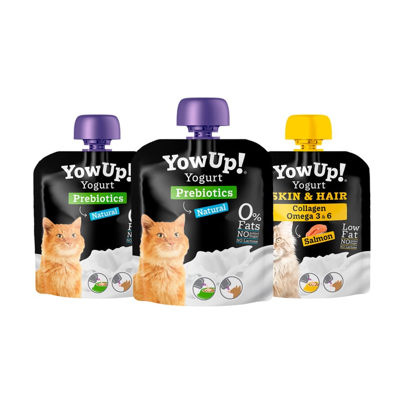 YOW UP Pack X3 Yogurt para Gato Yow Up Natural-Skin&Hair | falabella.com
