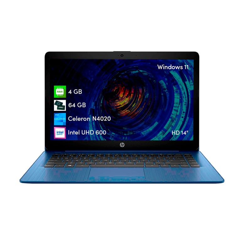 HP Notebook Hp Stream Intel Celeron 4gb 64gb 14 Hd Win11 Azul ...