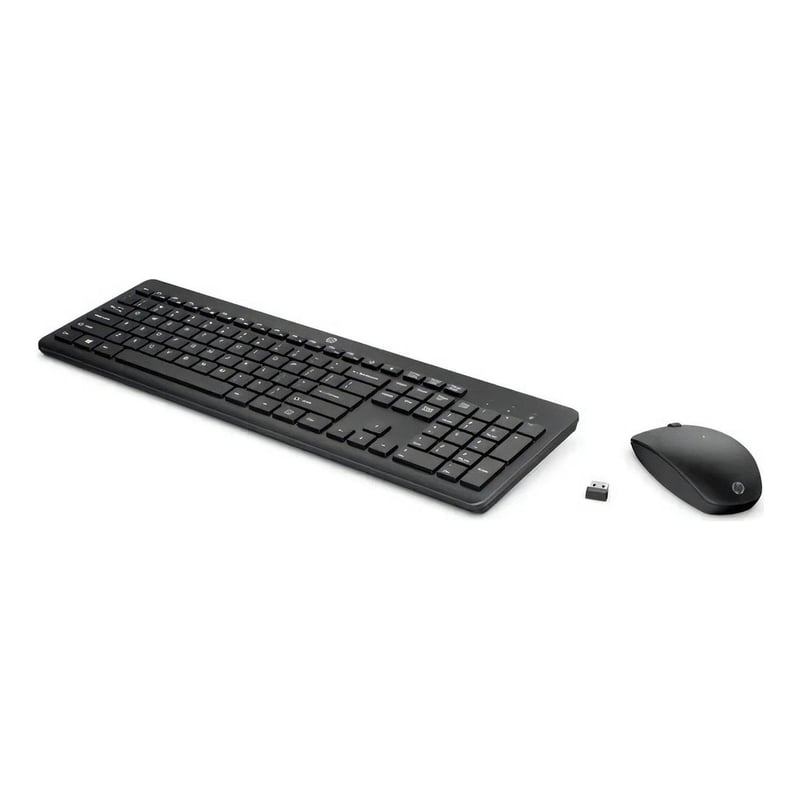 HP Combo Teclado Y Mouse Inalámbrico Hp 235 Negro | falabella.com