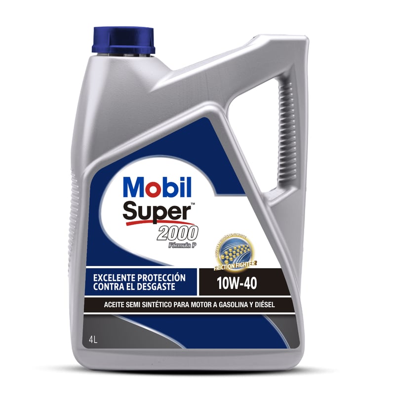 Aceite 10w40 Semisintetico Super 2000 Formula P Mobil 4 L | Sodimac ...