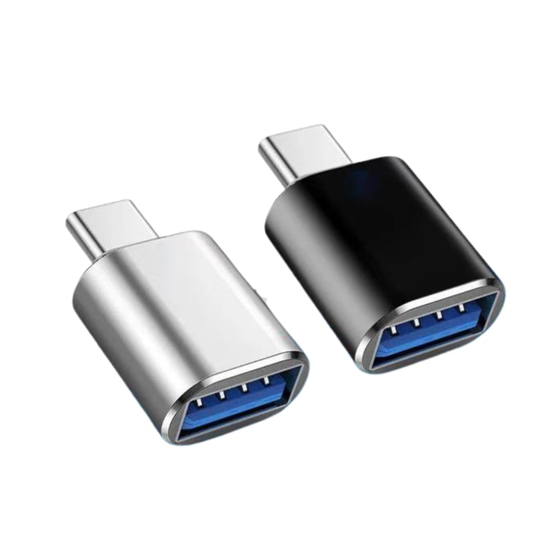 GENERICO Adaptador Usb A Usb Tipo C Negro - Multiuso Premium ...