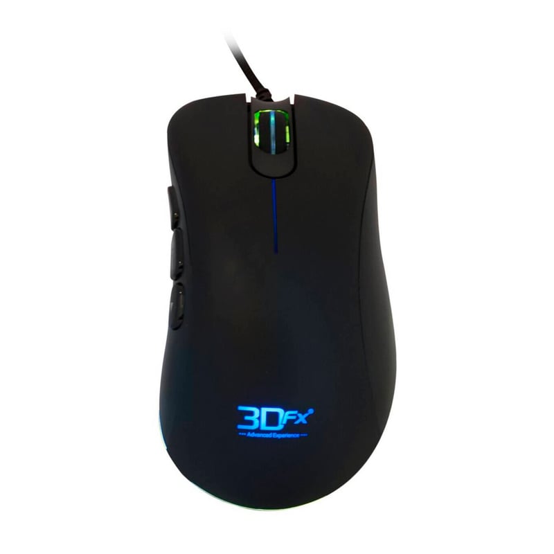 3DFX Mouse Gamer 3dfx Psycho 8795 6 Botones 7200dpi Usb Negro 3DFX ...