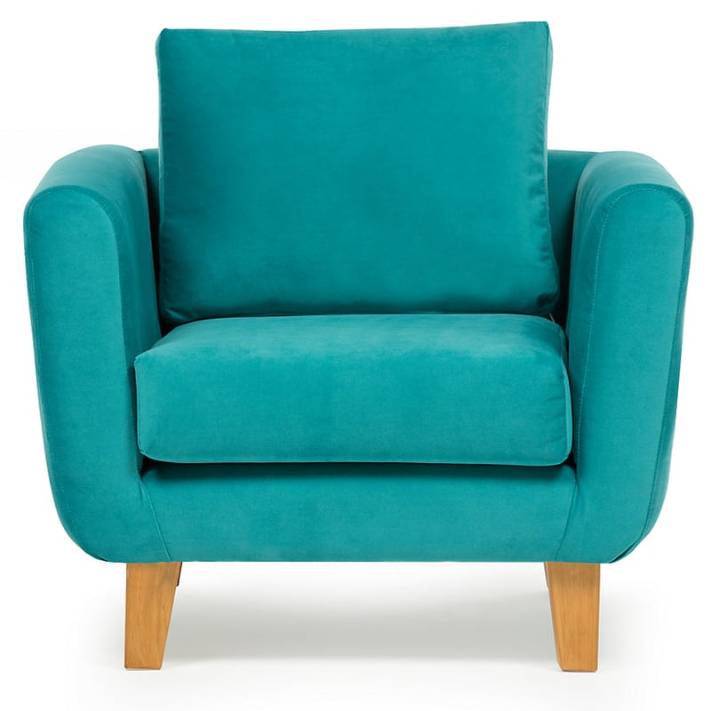 BARRA DESIGN SILLON THOMAS TURQUESA | falabella.com