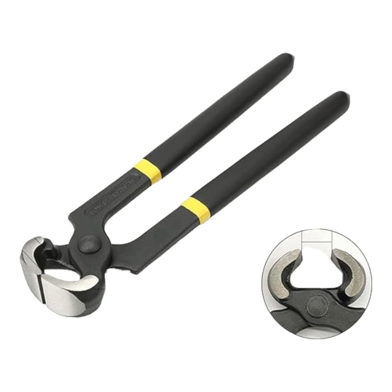 GENERICO pinza de corte frontal alicate universal tenazas corte 8 pulg ...