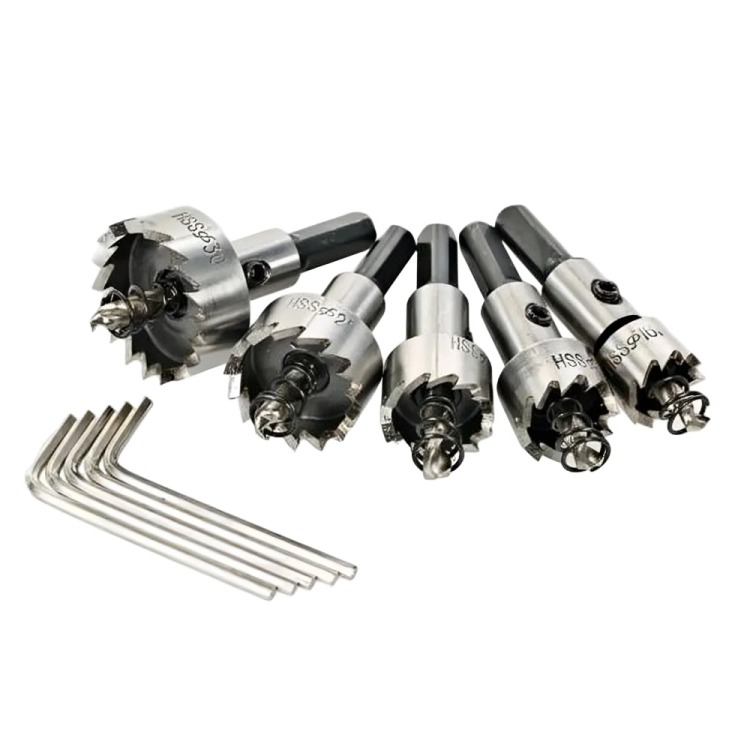 Juego De 5 Brocas Corona Perforadora Metal | Sodimac - Falabella