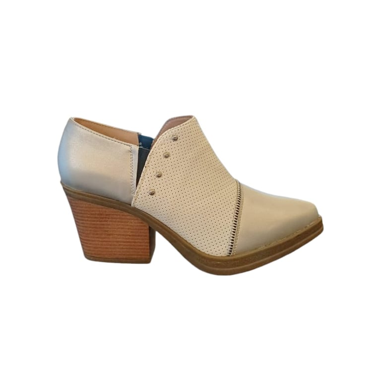 GENERICO Botín Blanco Taco Mujer | falabella.com