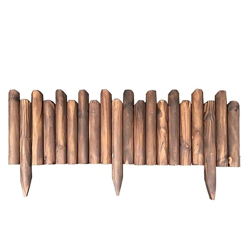 CRUSEC Valla De Madera Flexible Para Jardin Bordes Exteriores ...