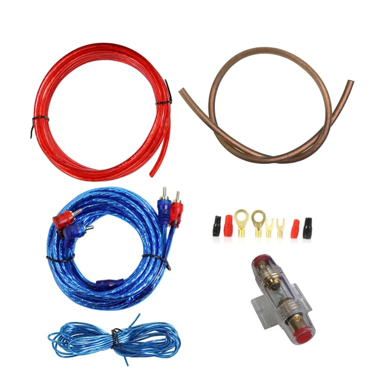 GENERICO Kit Cables De Amplificación de Audio 4GKT Para Autos ...