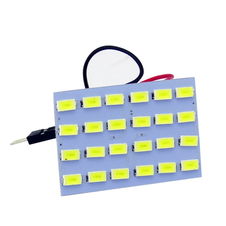 GENERICO Luz de 24 Led Tipo Fusible de Color Blanco 12 Volt Para Auto ...