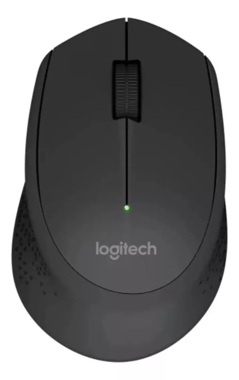 LOGITECH Mouse inalámbrico Logitech Silent Plus M330 negro | falabella.com