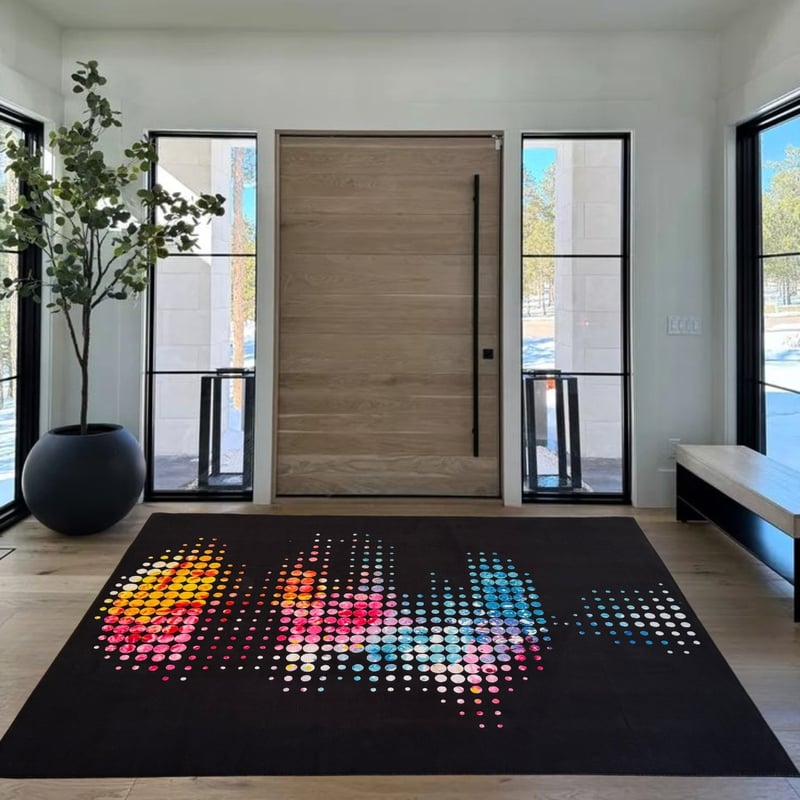 CLEMS CORTINAS Alfombra Diseño Paris Para Living 150x200 Clems ...