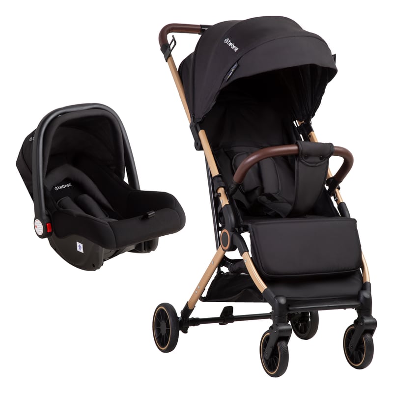 BEBESIT Coche Maleta Compacto Travel System Soho Negro Bebesit ...
