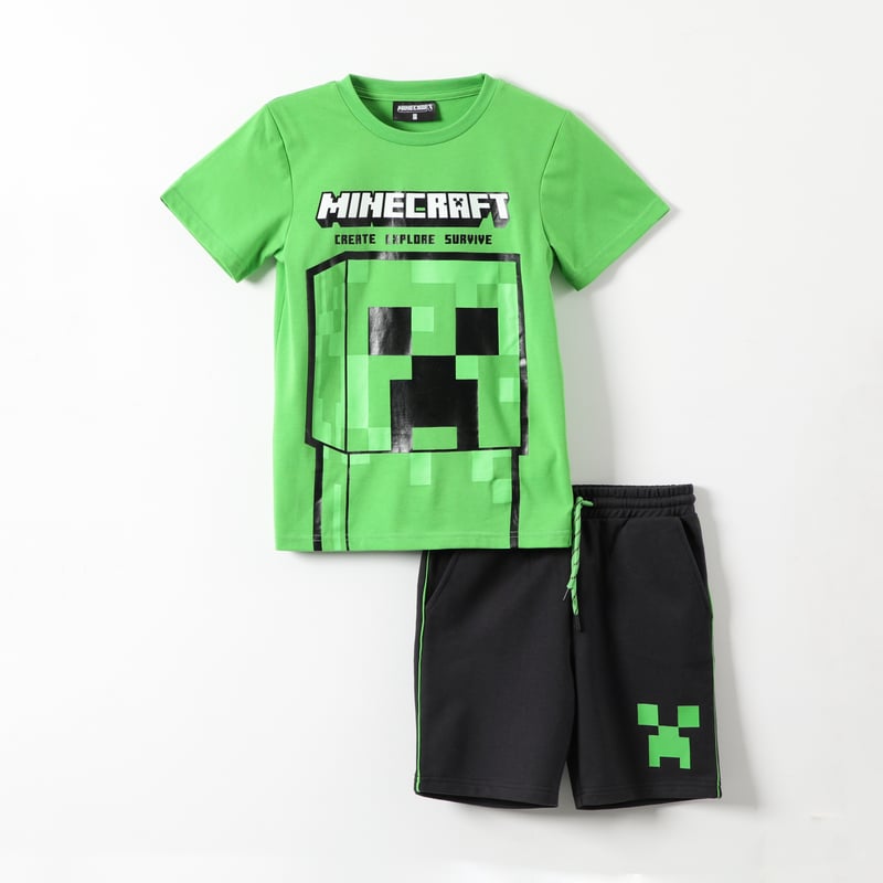 MINECRAFT Conjunto Niño Creeper Verde Minecraft | falabella.com