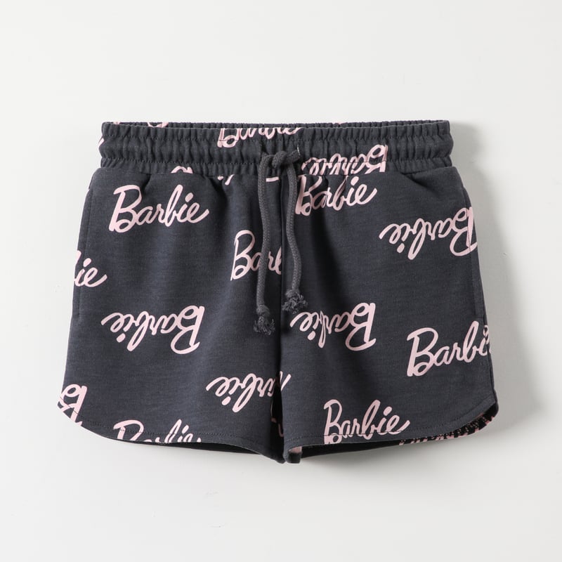 BARBIE Short Niña Full Print Gris Barbie | falabella.com