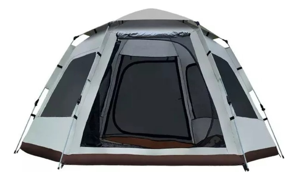 Carpa Automática Hexagonal Para 6 Personas 240x280x160 | Sodimac ...