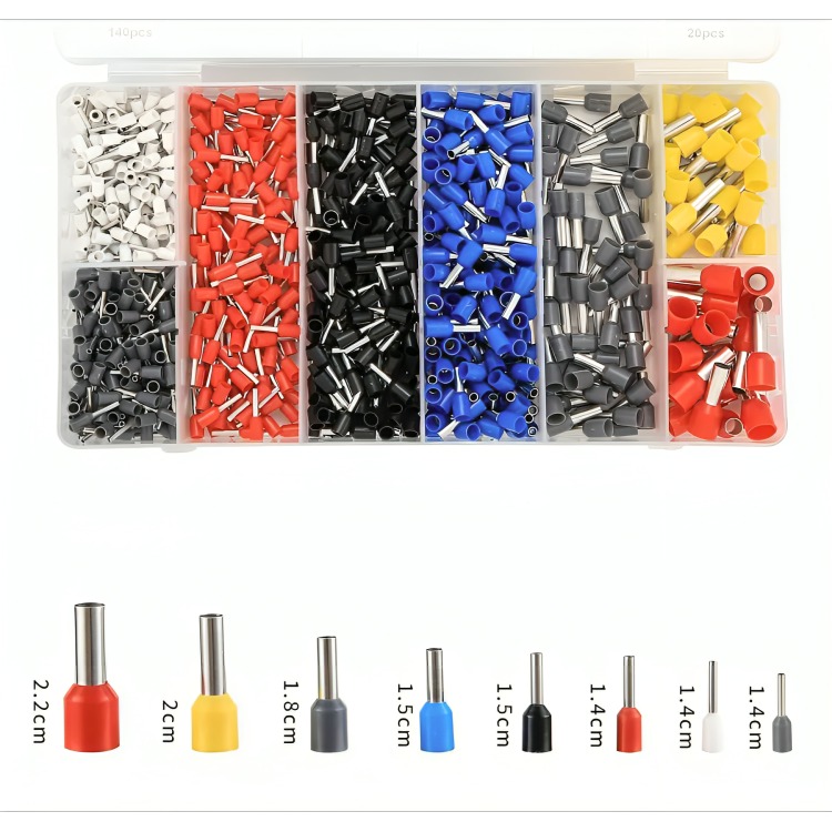 OEM Set Terminales Aislado 1200un Terminales Crimpado Tubulares ...