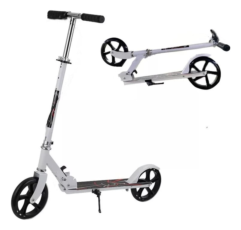 Scooter Monopatín De Pie Plegable Ajustable Jovenes Adultos | Sodimac ...