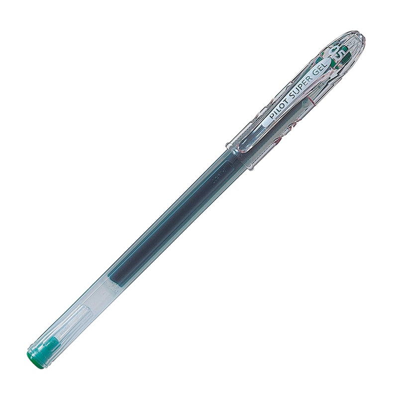 PILOT Caja 12 Lápices Gel Pilot Super Gel 05 Verde | falabella.com