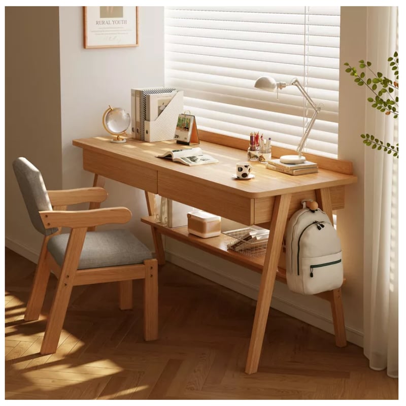 HOMER DESIGN Escritorio Moderno Multifuncional 120x55x82cm Para Oficina ...