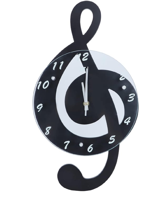 DECO MUSIC Reloj de Pared Nota Musical | falabella.com